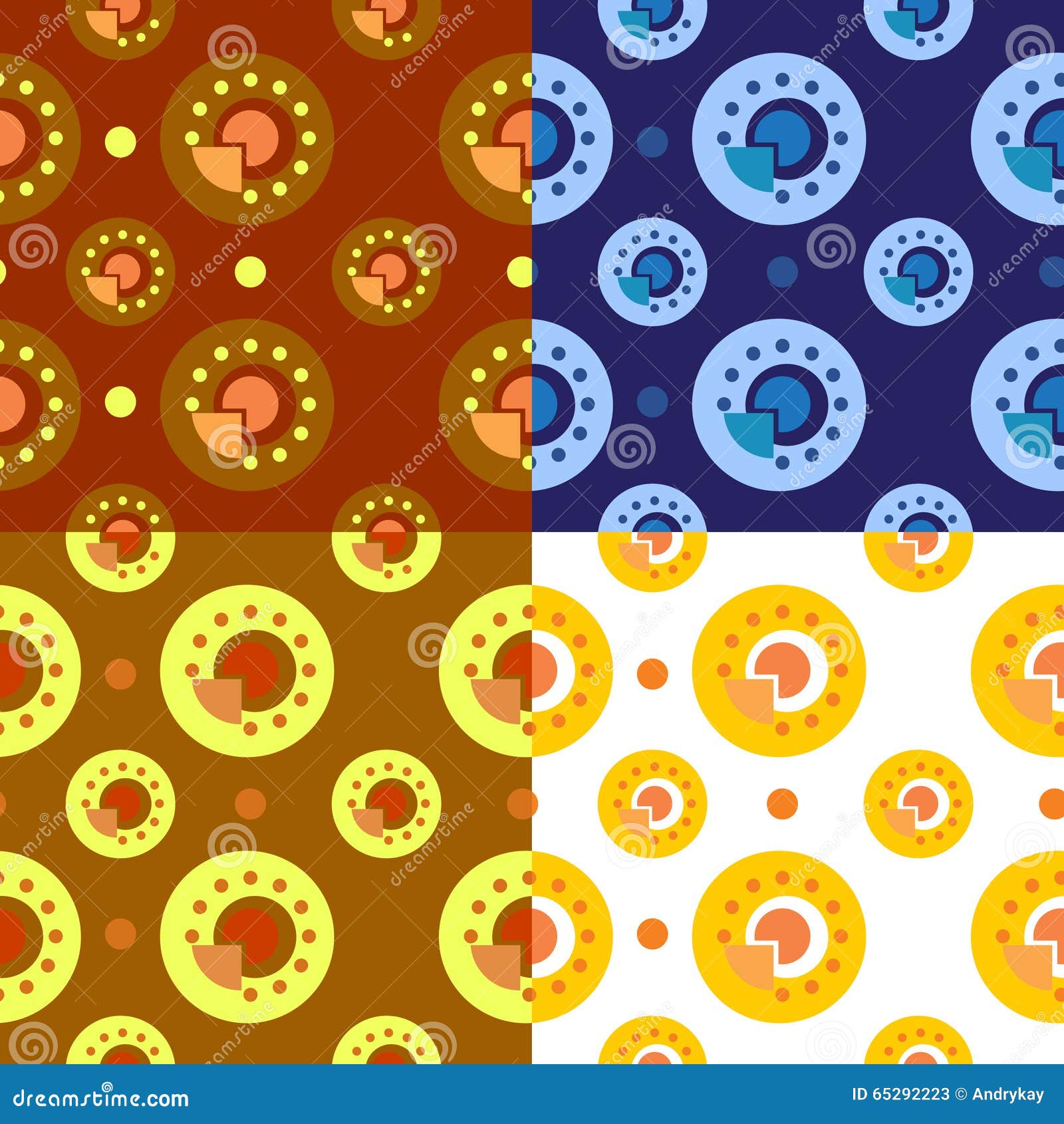 A set of four backgrounds stock illustration. Illustration of four ...