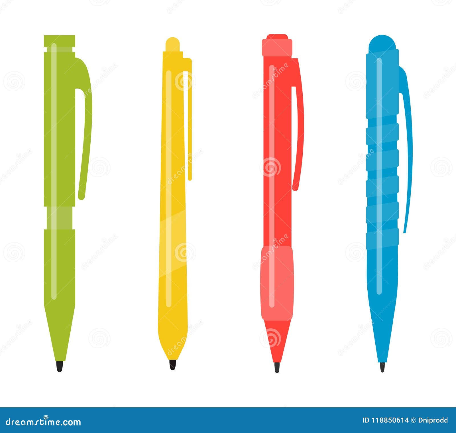 Four Pens Stock Illustrations – 119 Four Pens Stock Illustrations ...