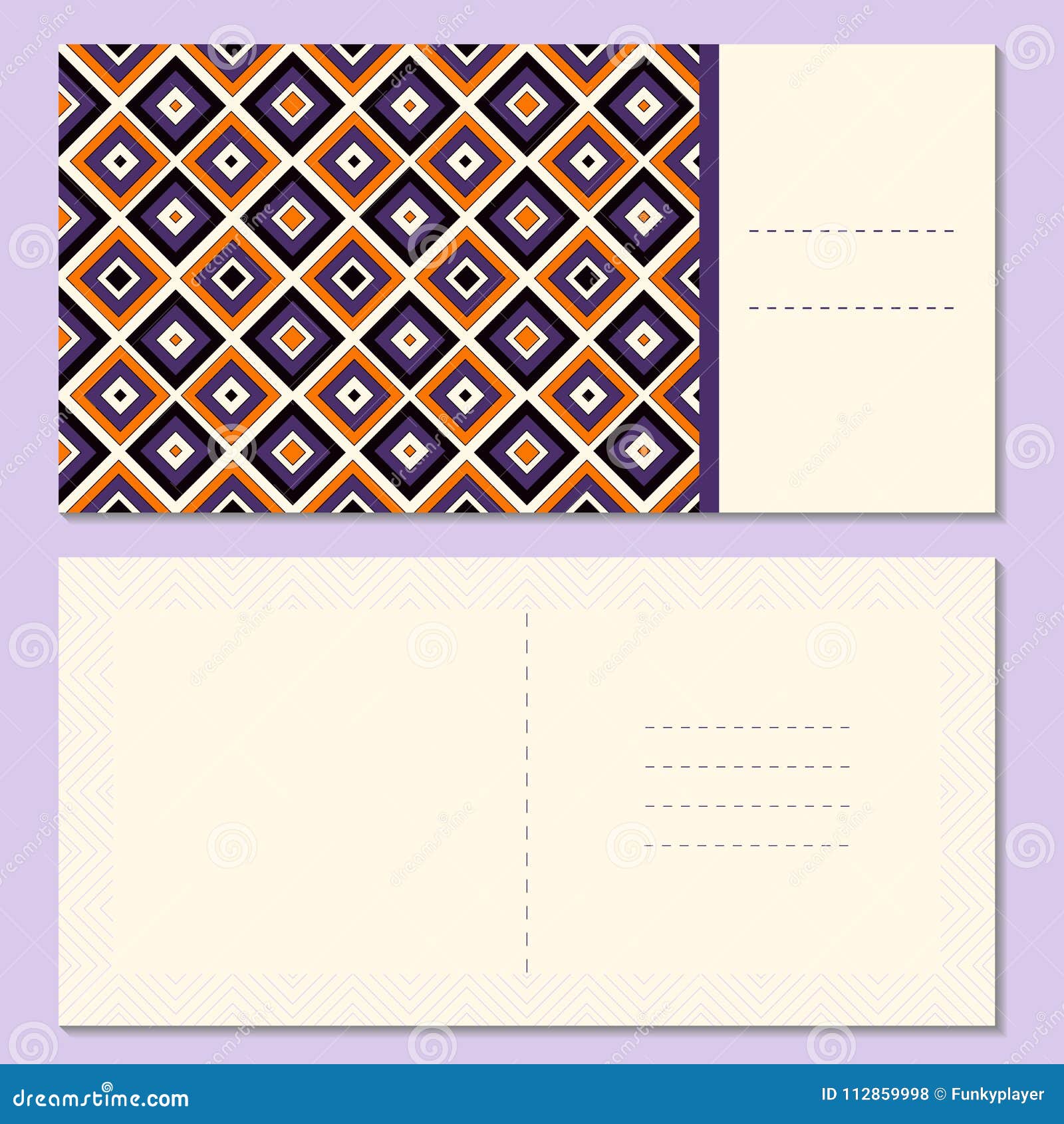 Set of Four Page Greeting Cards, Invitation, Brochures Layout with ...