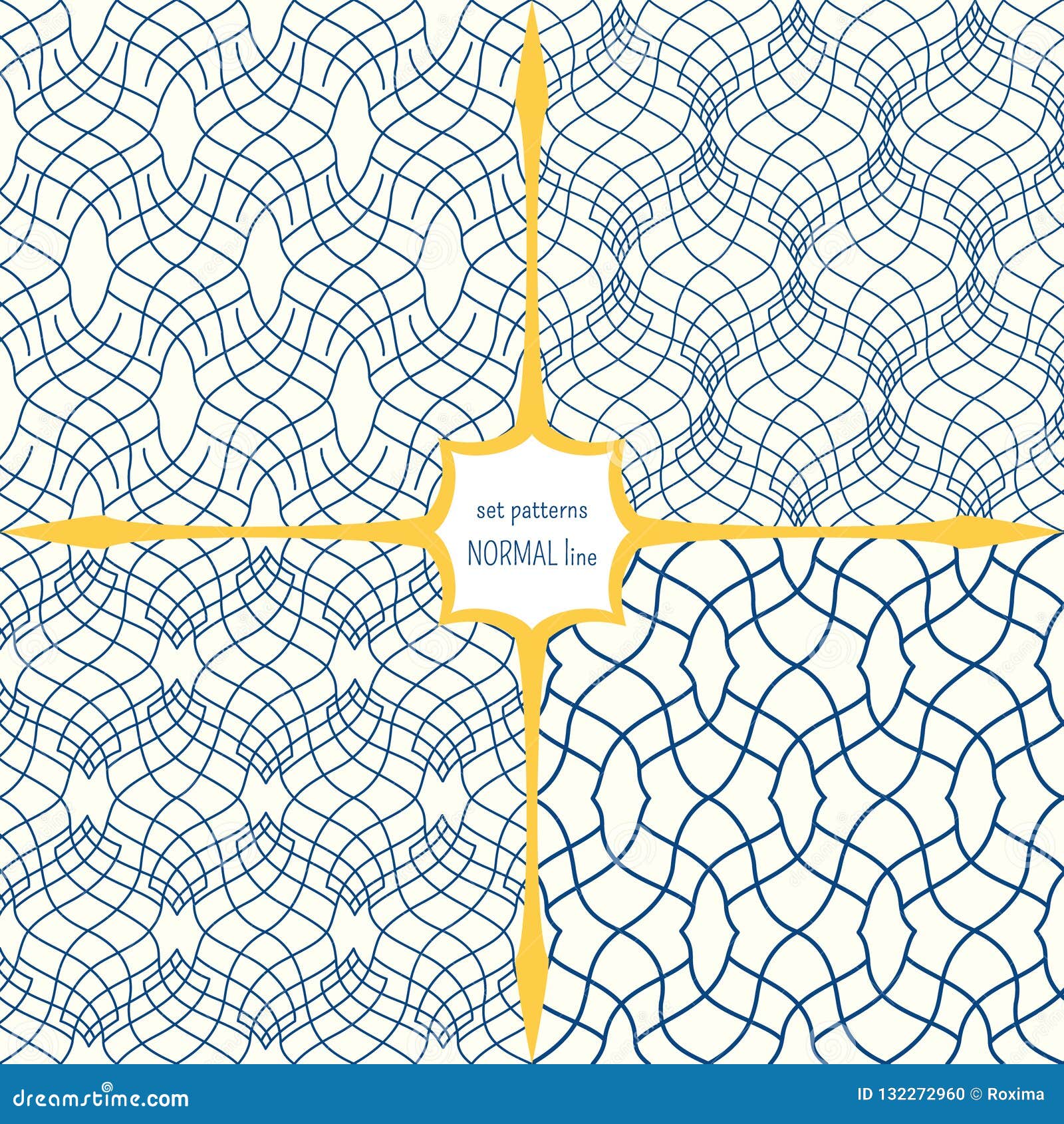 A Grid of Lines of Different Thickness. Stock Vector - Illustration of ...