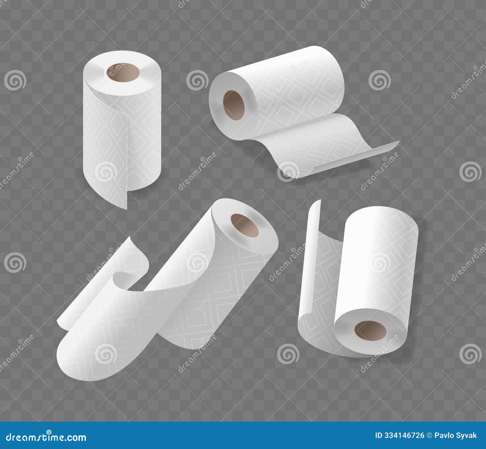 Vector Old Unrolled Paper Scroll | CartoonDealer.com #279726001