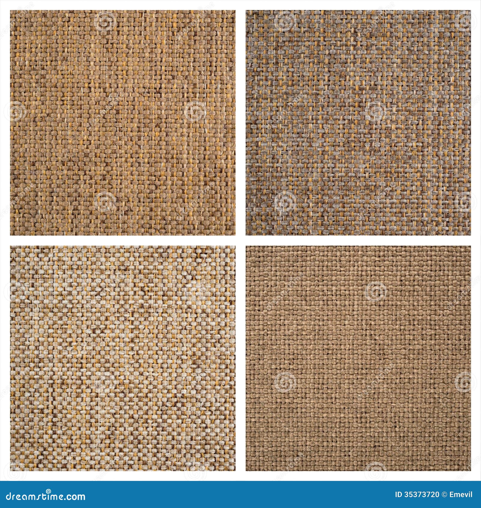 Set from Four Textile Backgrounds Stock Photo - Image of detailed ...