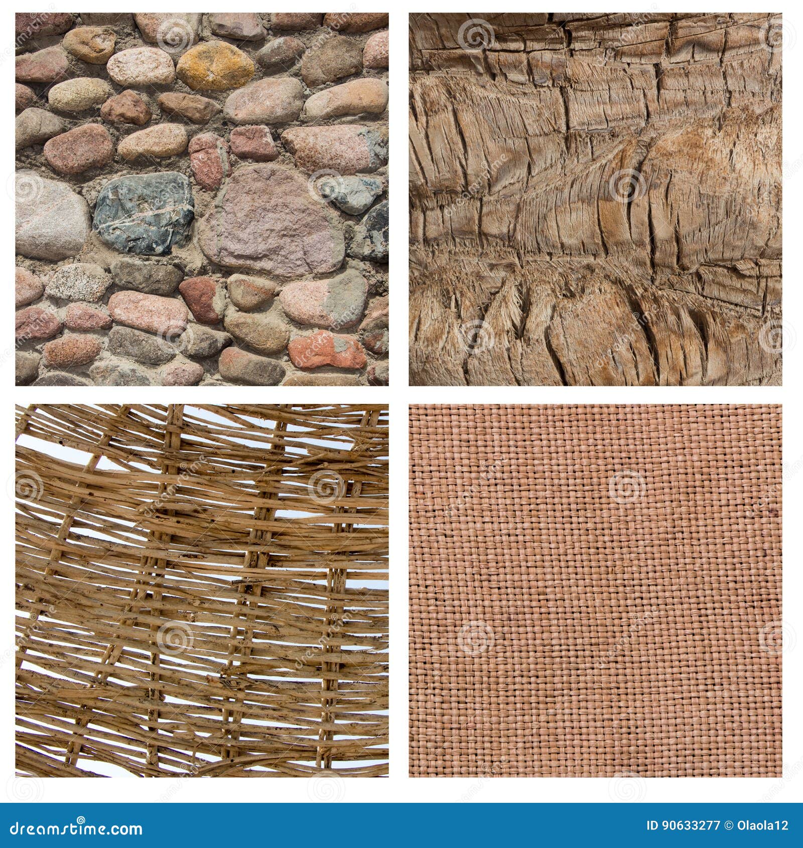 Set of four textures stock image. Image of summer, striped - 90633277