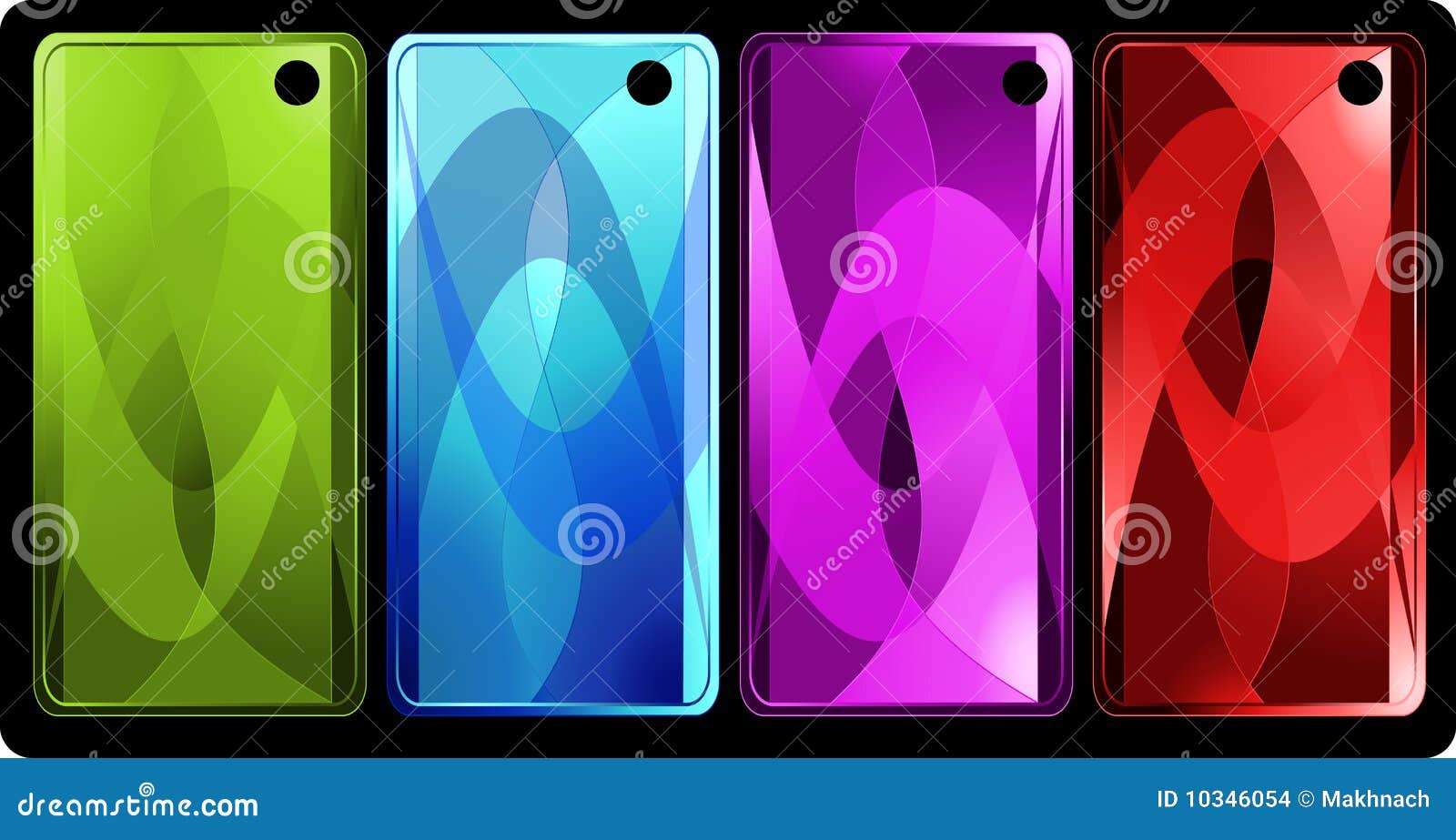 Set Four Vertical Colored Banners Stock Illustrations – 24 Set Four ...