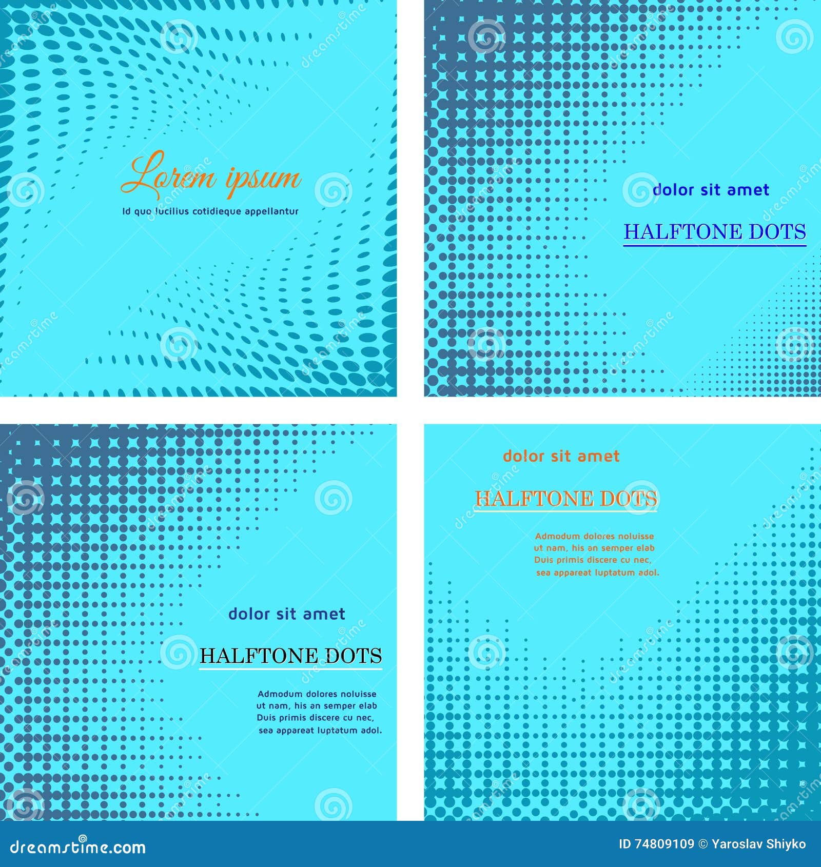 Set of Frame for Business Brochure Flyer Stock Vector - Illustration of ...