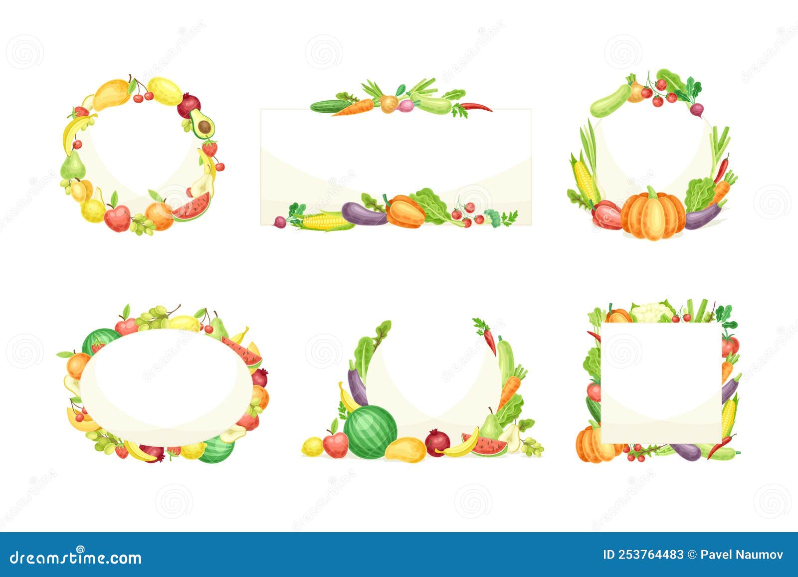 Vegetable Border Clip Art Page Border And Vector Graphics