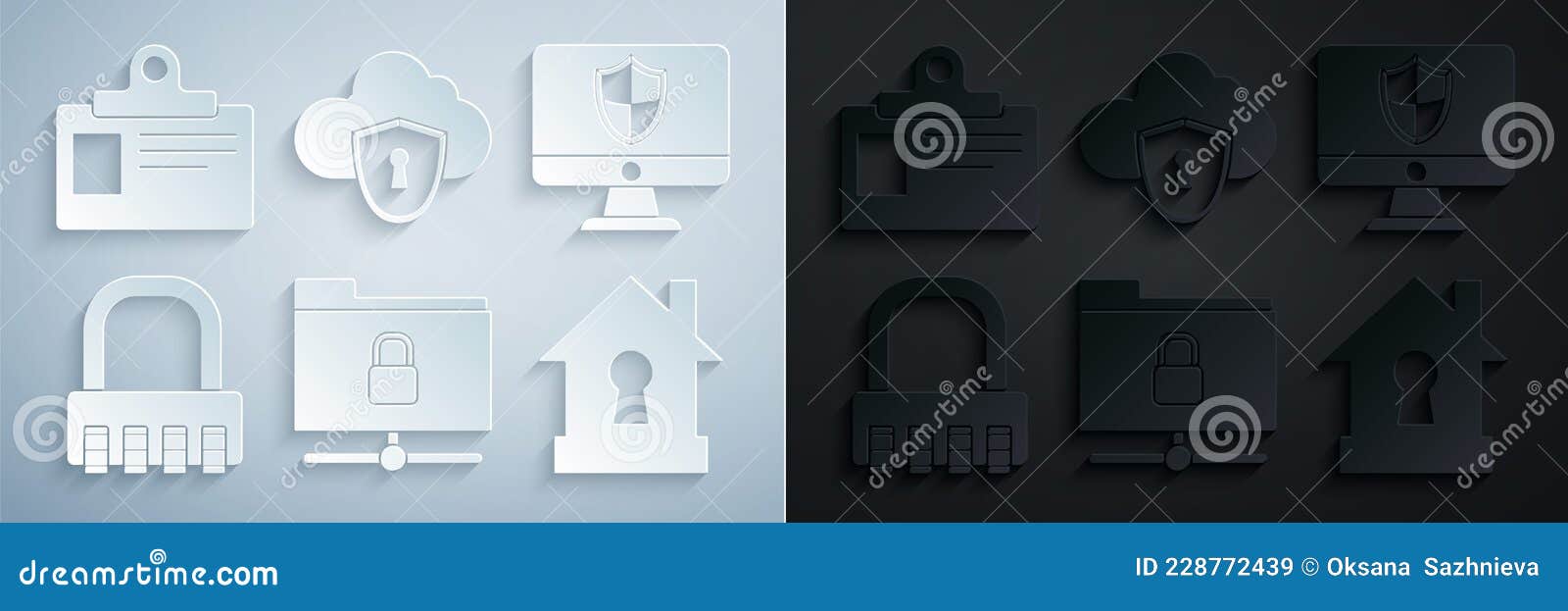 Set FTP Folder and Lock, Computer Monitor Shield, Safe Combination, House Under Protection ...