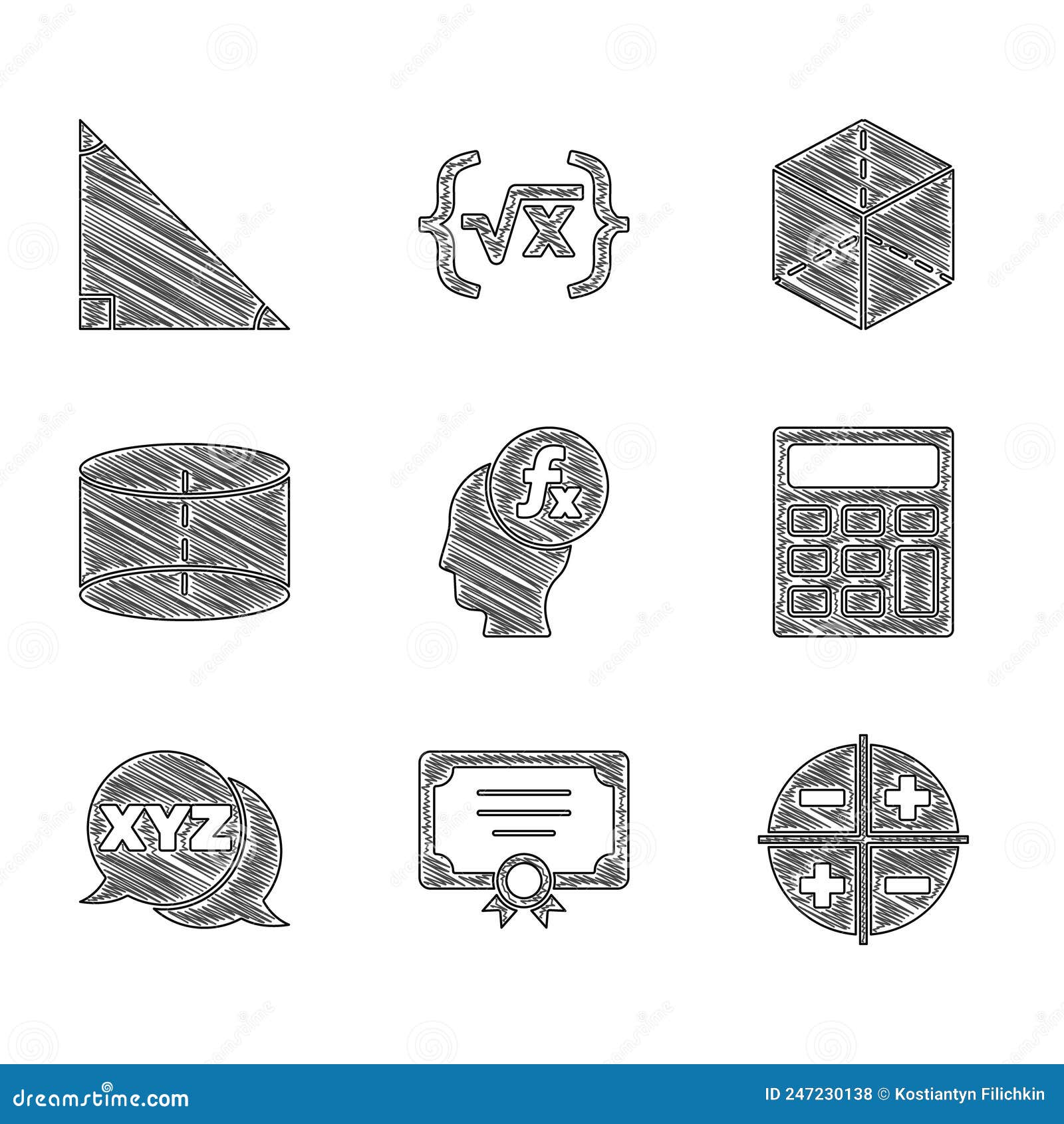 Set Function Mathematical Symbol, Certificate Template, XYZ Coordinate ... Set Function Mathematical Symbol, Certificate Template, XYZ Coordinate ...