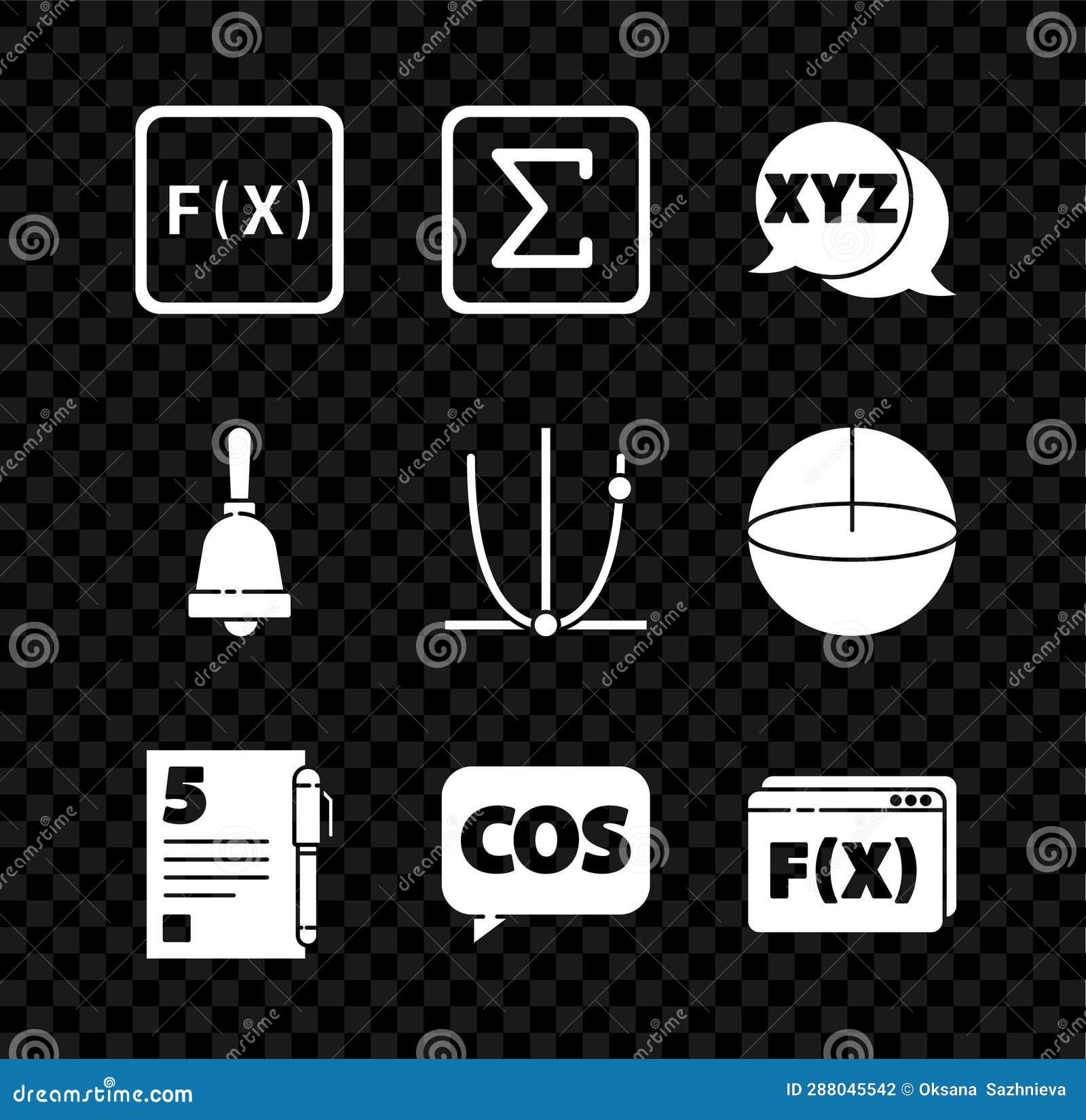 Set Function Mathematical Symbol Sigma Xyz Coordinate System Test
