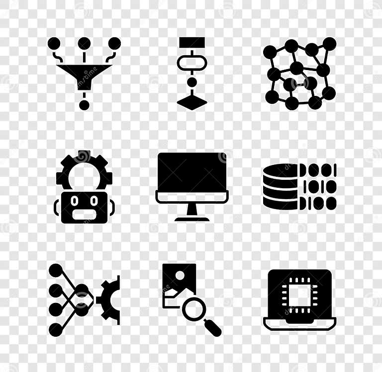 Set Funnel or Filter, Algorithm, Neural Network, Photo Retouching ... Set Funnel or Filter, Algorithm, Neural Network, Photo Retouching ...