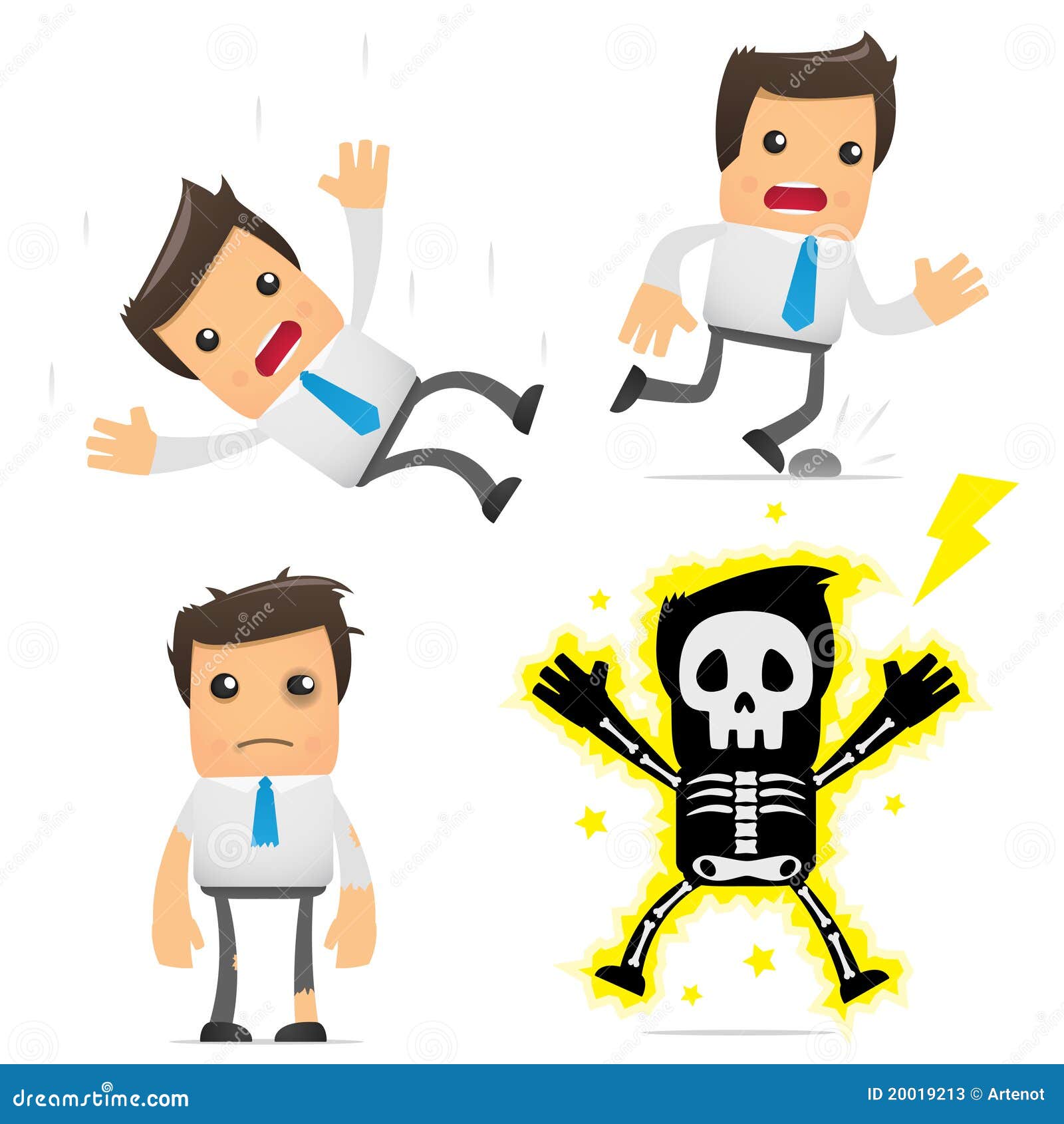 Funny Cartoons Sports Injury