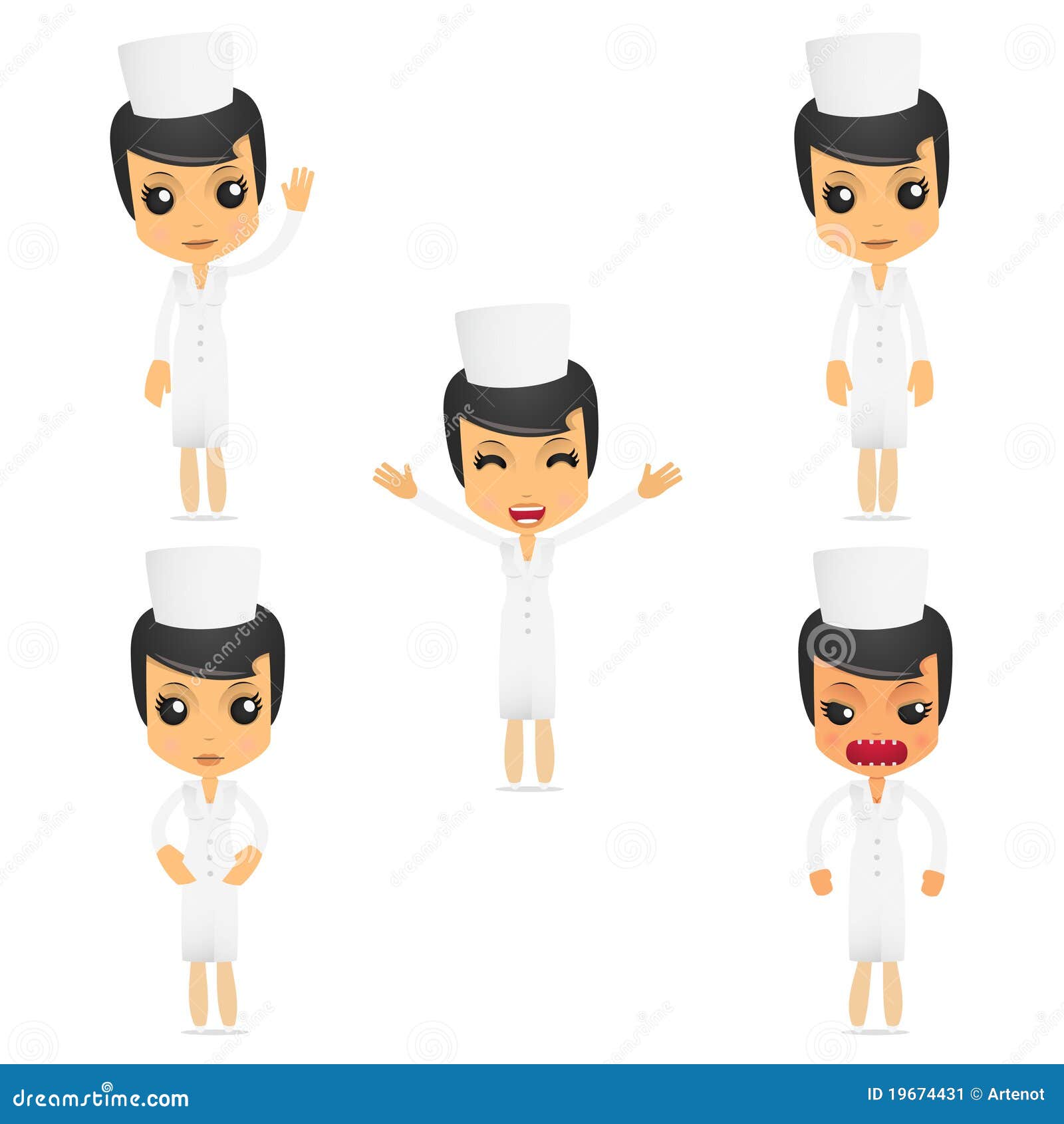Cartoon Nurse With Circulatory System Stock Photo | CartoonDealer.com ...