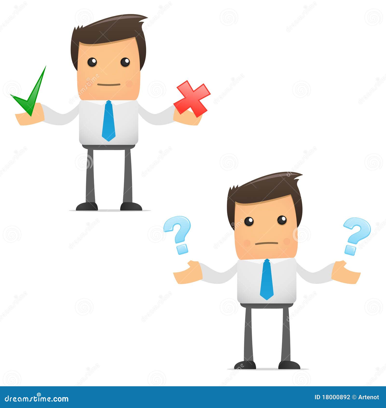 Office Worker With Creative Idea Fly To Success. Goal Achievement ...