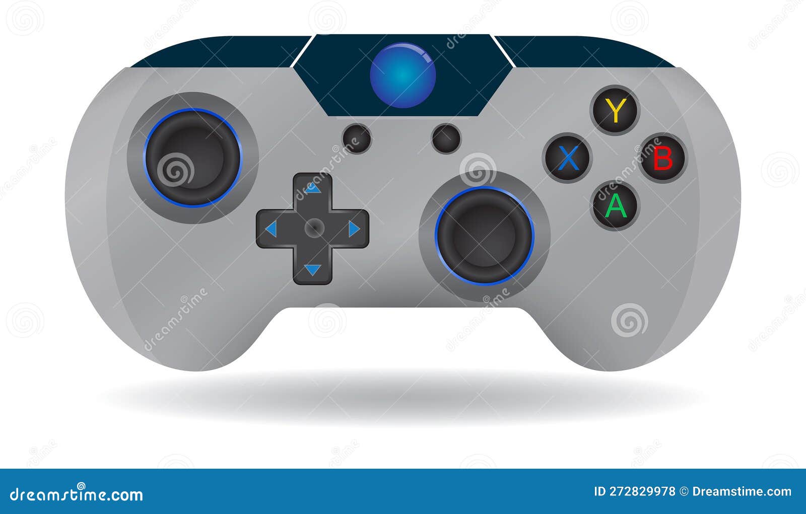 Set of Gamepads Console Retro for Pc Games Isolated. . Stock Vector ...