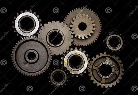 Set of gears stock photo. Image of gears, concept, design - 5816842