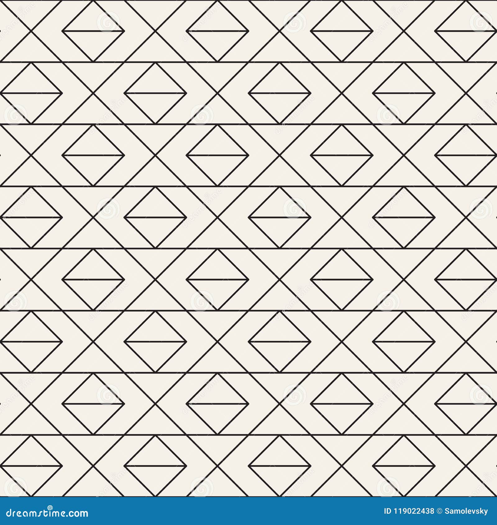 SET 25 Geomeric Triangle Pattern 02 I Stock Illustration - Illustration ...