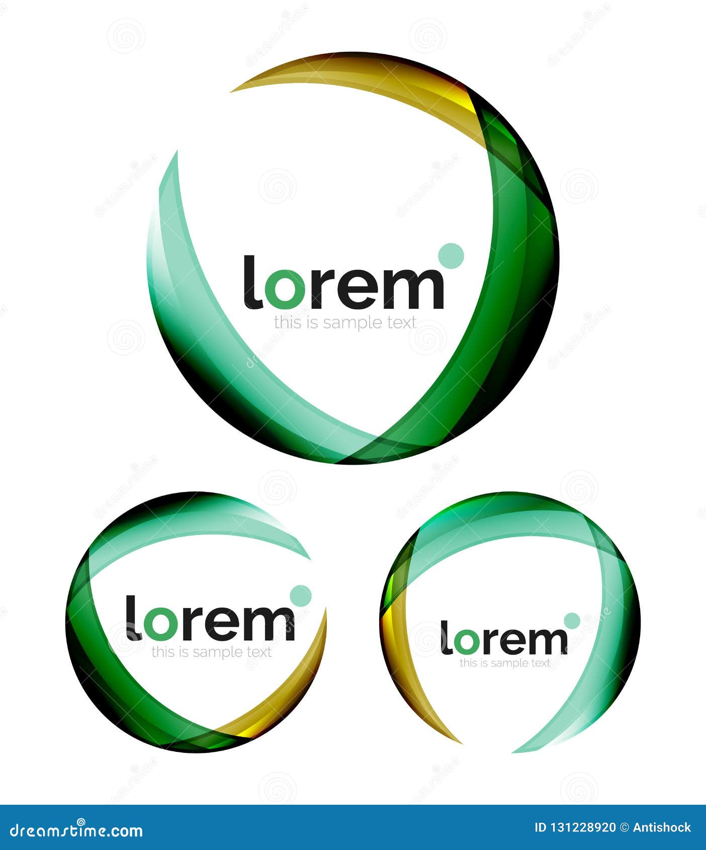 Set of Geometric Convergence Vector Icons Stock Vector - Illustration ...