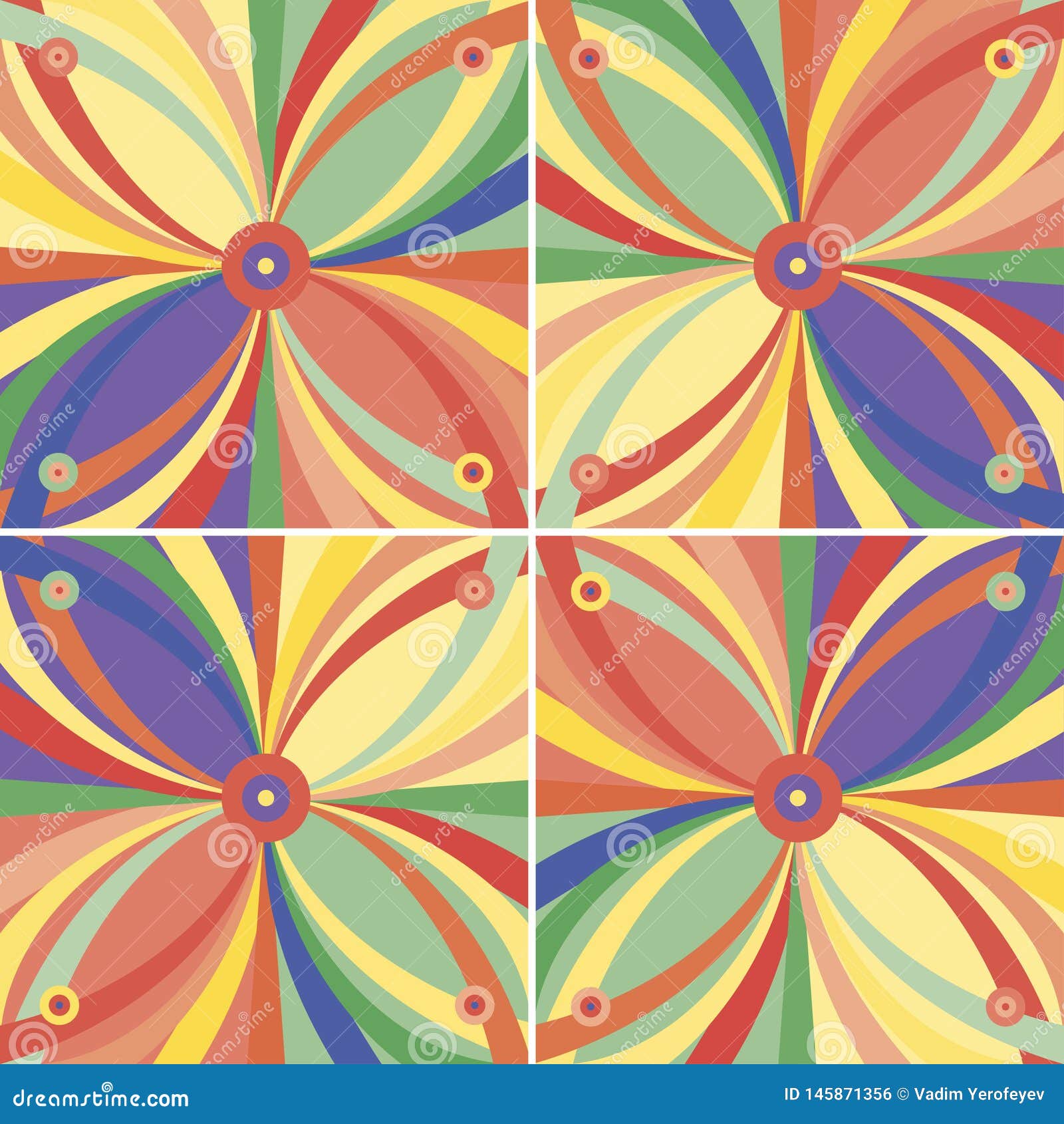 Set of Geometric Design Cards Stock Vector - Illustration of fabric ...