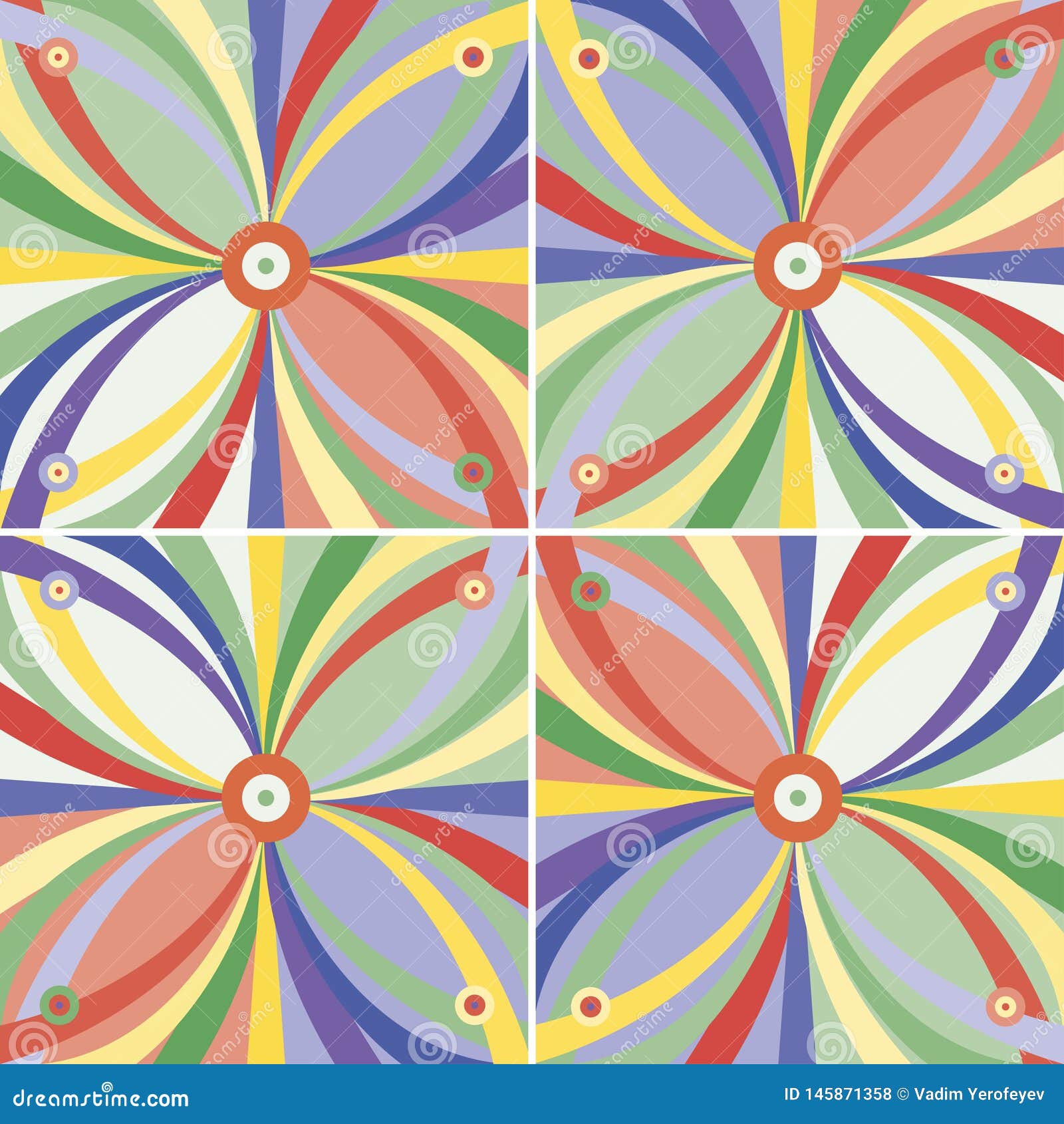 Set of Geometric Design Cards Stock Vector - Illustration of abstract ...