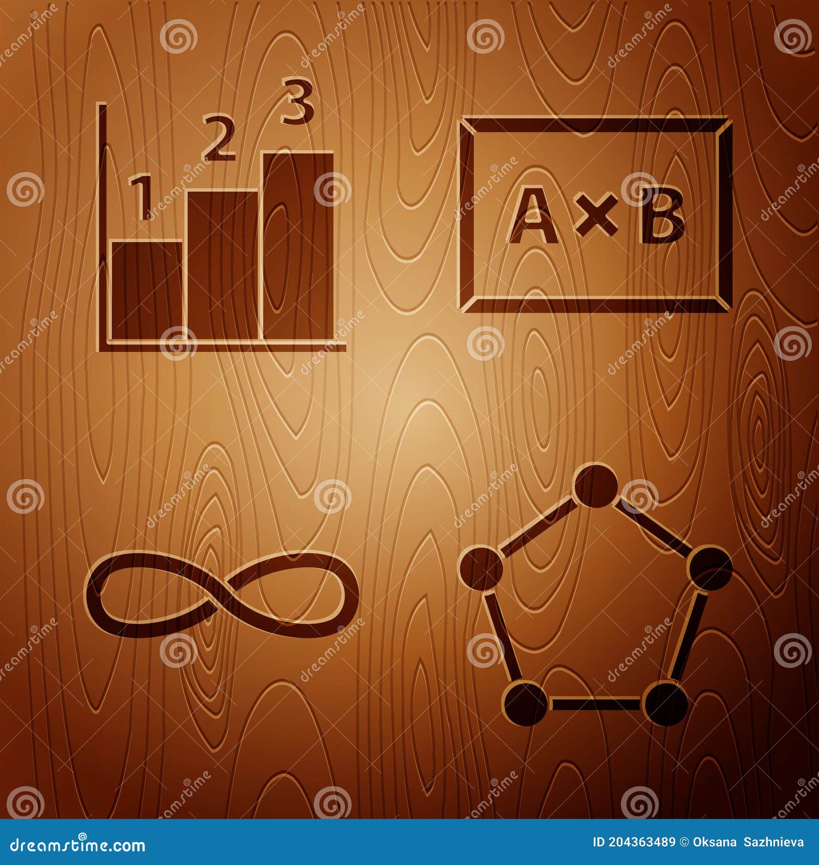 Set Geometric Figure Pentagonal Prism, Graph, Schedule, Chart, Diagram ...