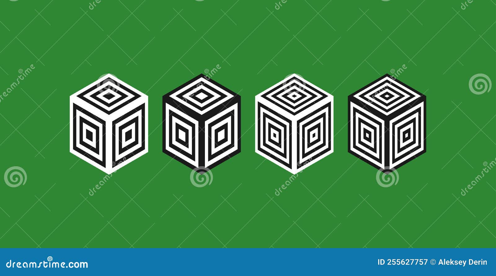 A Set of Geometric Figures. Drawing of Three-dimensional Shapes. Vector ...