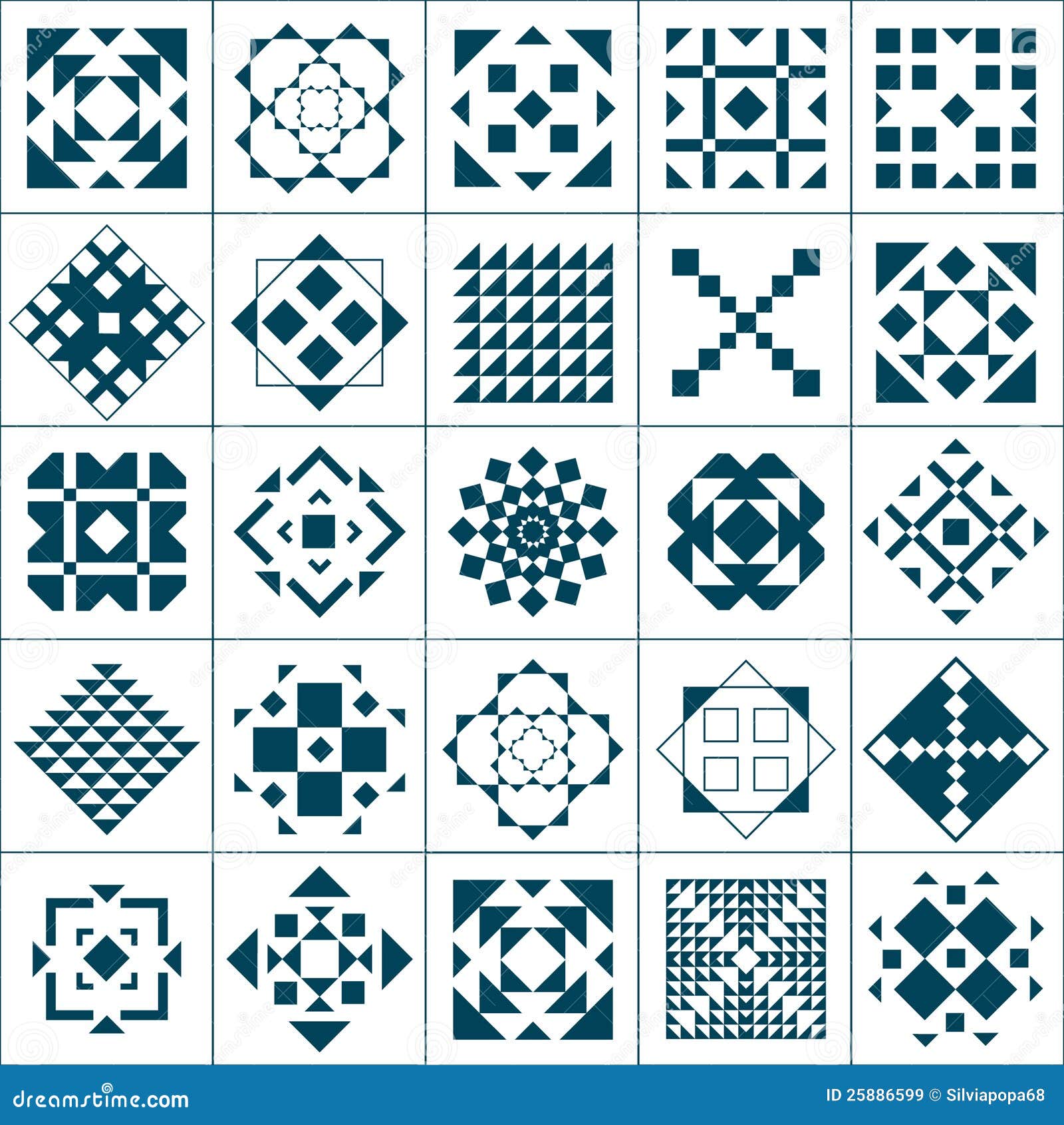 Set geometric patterns stock illustration. Illustration of abstract ...