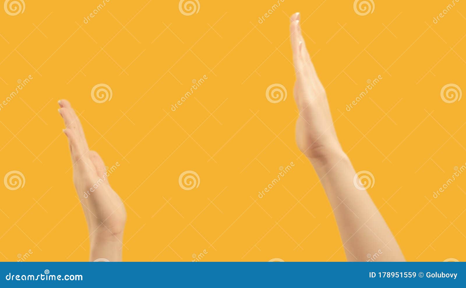 Set 3 Gestures Female Hands Stretching Clapping Stock Video - Video of ...