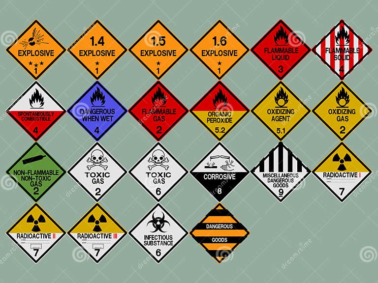 Set of GHS Transport Pictograms on Transparent Background Stock Vector ... Set of GHS Transport Pictograms on Transparent Background Stock Vector ...