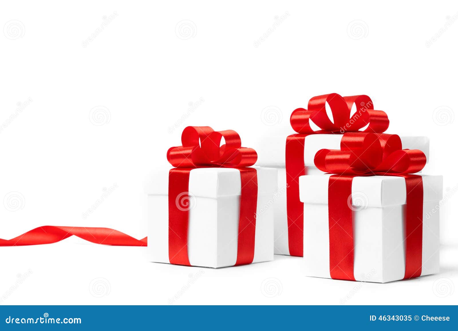 Set of Gift Boxes with a Tape Stock Image - Image of love, decor: 46343035