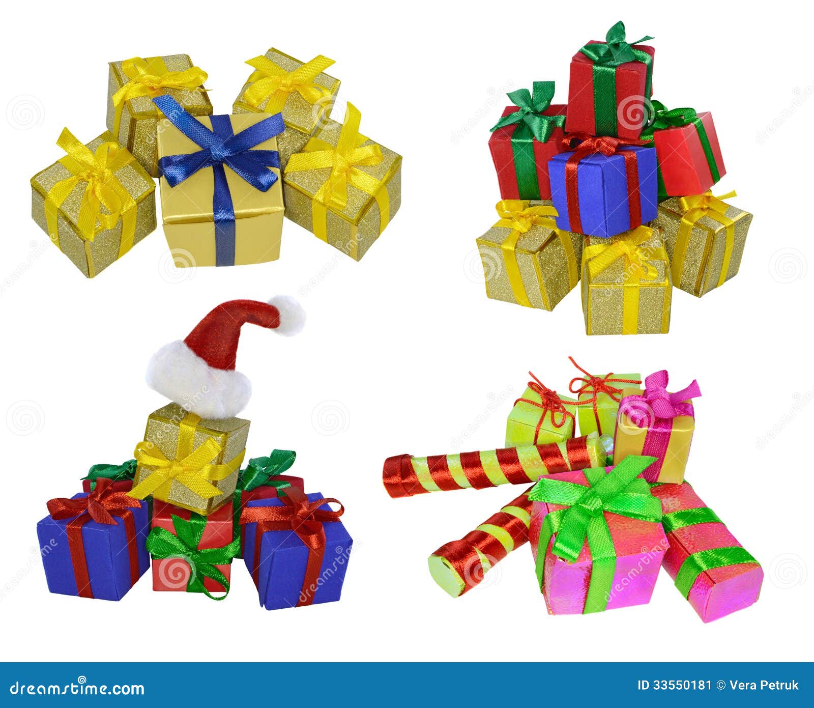 Set of gifts 3 stock image. Image of celebration, greeting - 33550181