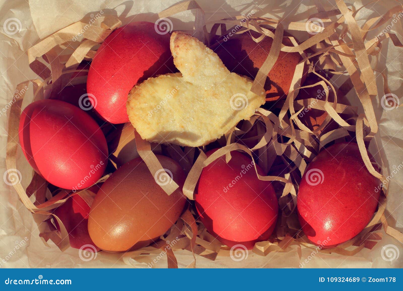 Spring Easter holiday stock image. Image of season, eggs - 109324689