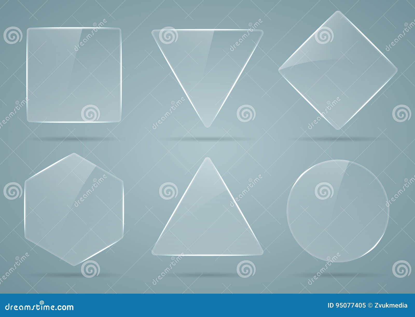 Geometric Shape Glass Plate Set Stock Illustrations – 3,591 Geometric ...
