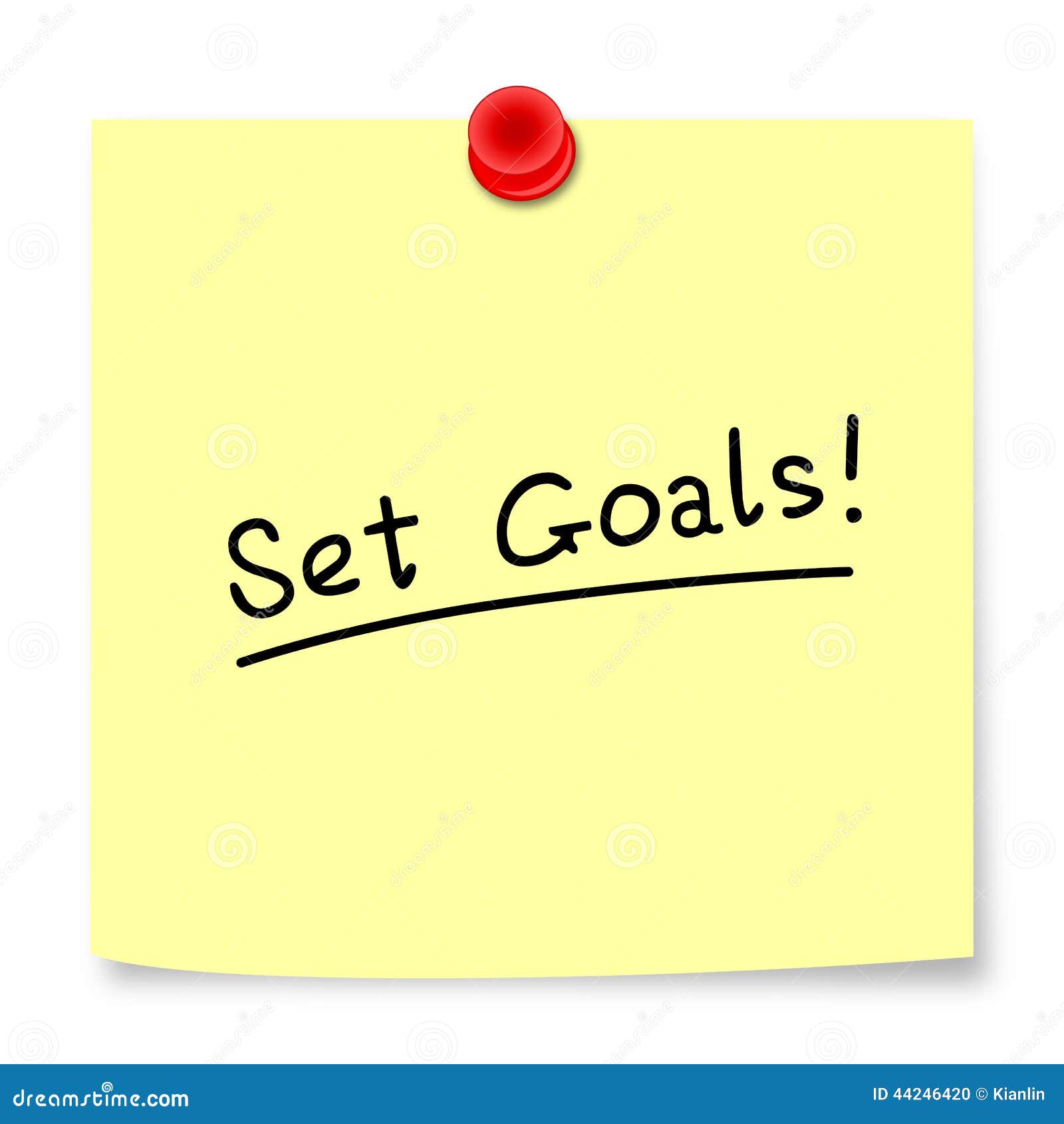 Set Goals stock photo. Image of conceptual, decision - 44246420