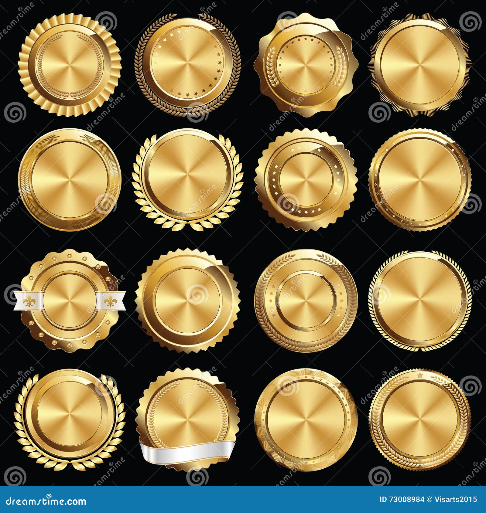 Graduation Seals Vector Illustration | CartoonDealer.com #14110608