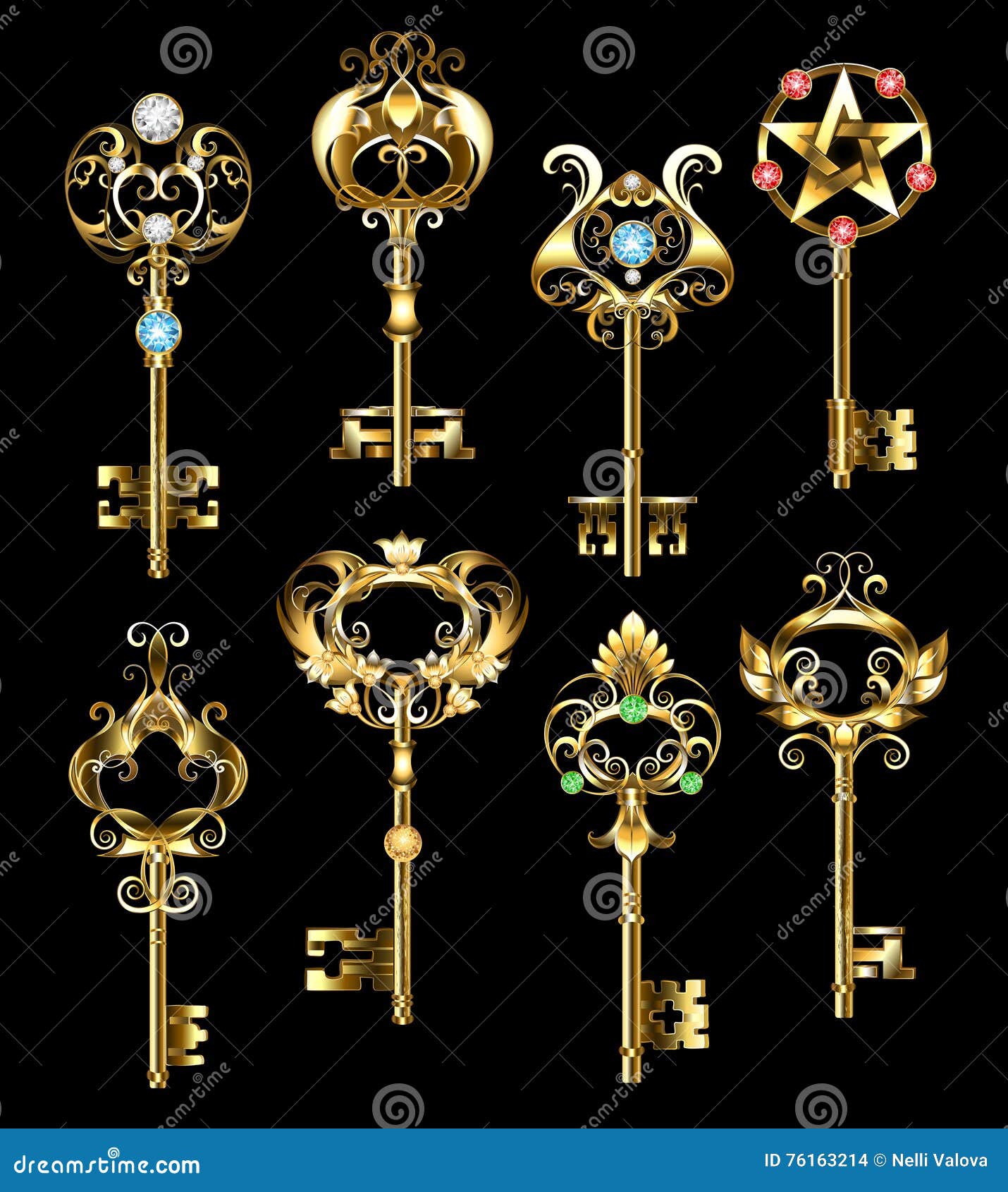 Gem Keys Stock Illustrations – 61 Gem Keys Stock Illustrations, Vectors ...