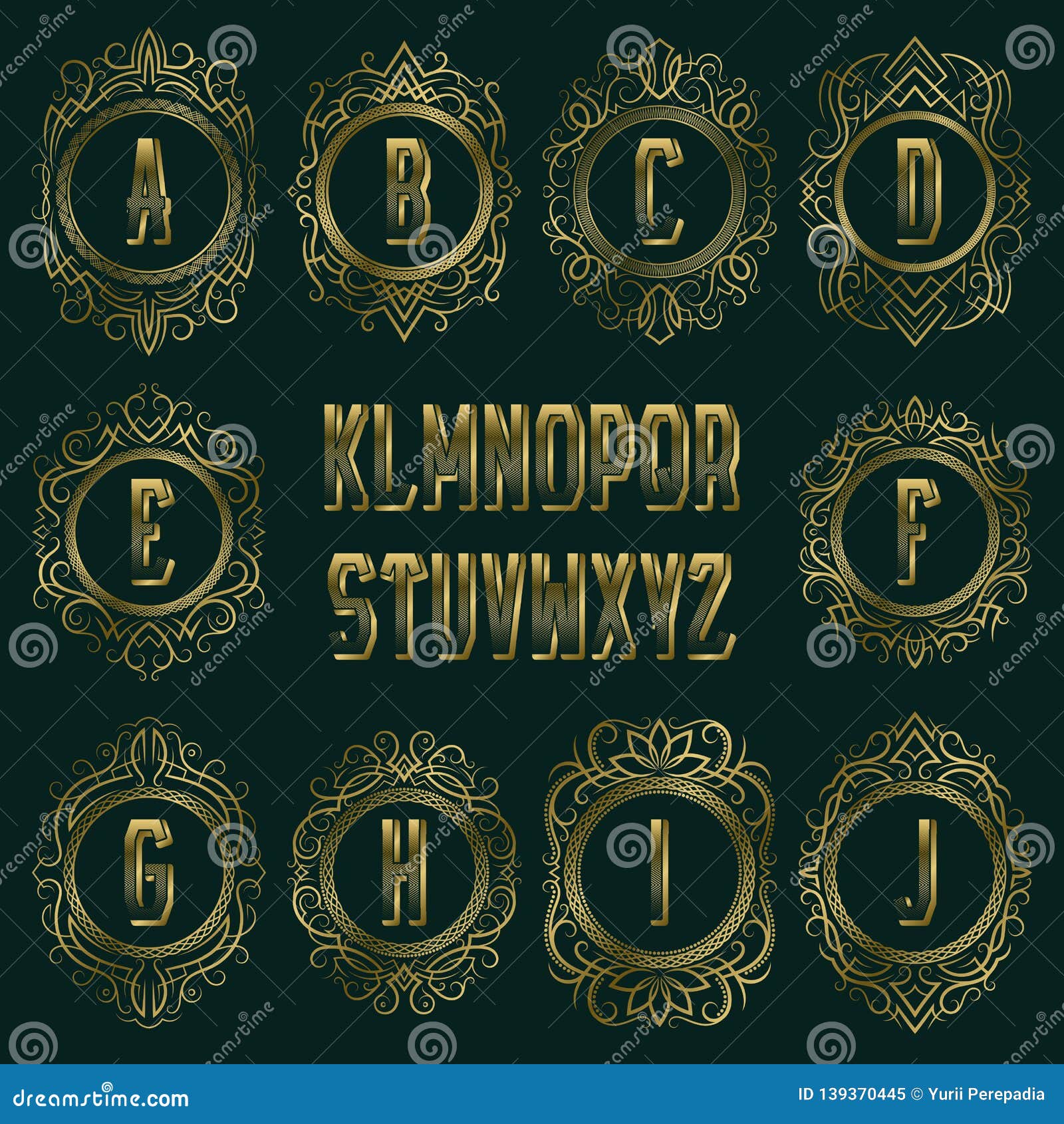 Luxurious Alphabet D Eps Format, Laser Cut Alphabet, Decorative Letter ...