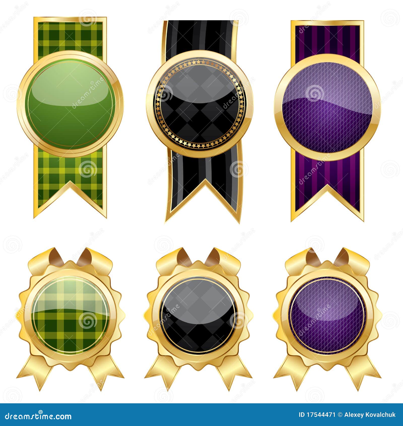 Set of golden sign,vector stock vector. Illustration of sign - 17544471