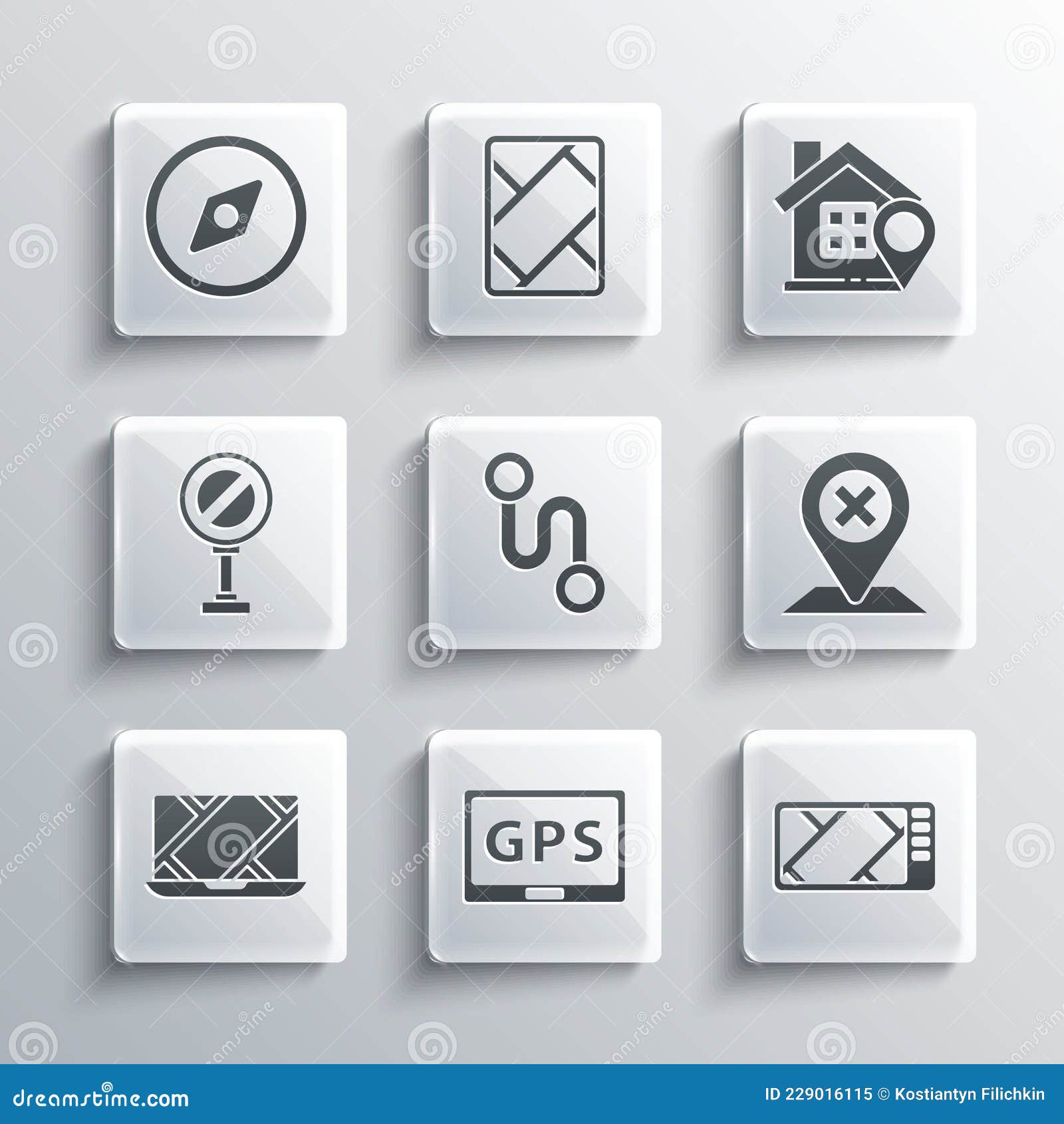 Set Gps Device with Map, Location, Route Location, City Navigation ... Set Gps Device with Map, Location, Route Location, City Navigation ...
