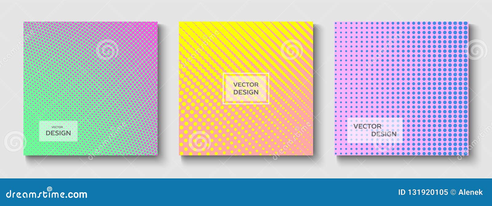 Set of Gradients. Geometric Design. Vector Backgrounds. Creative ...