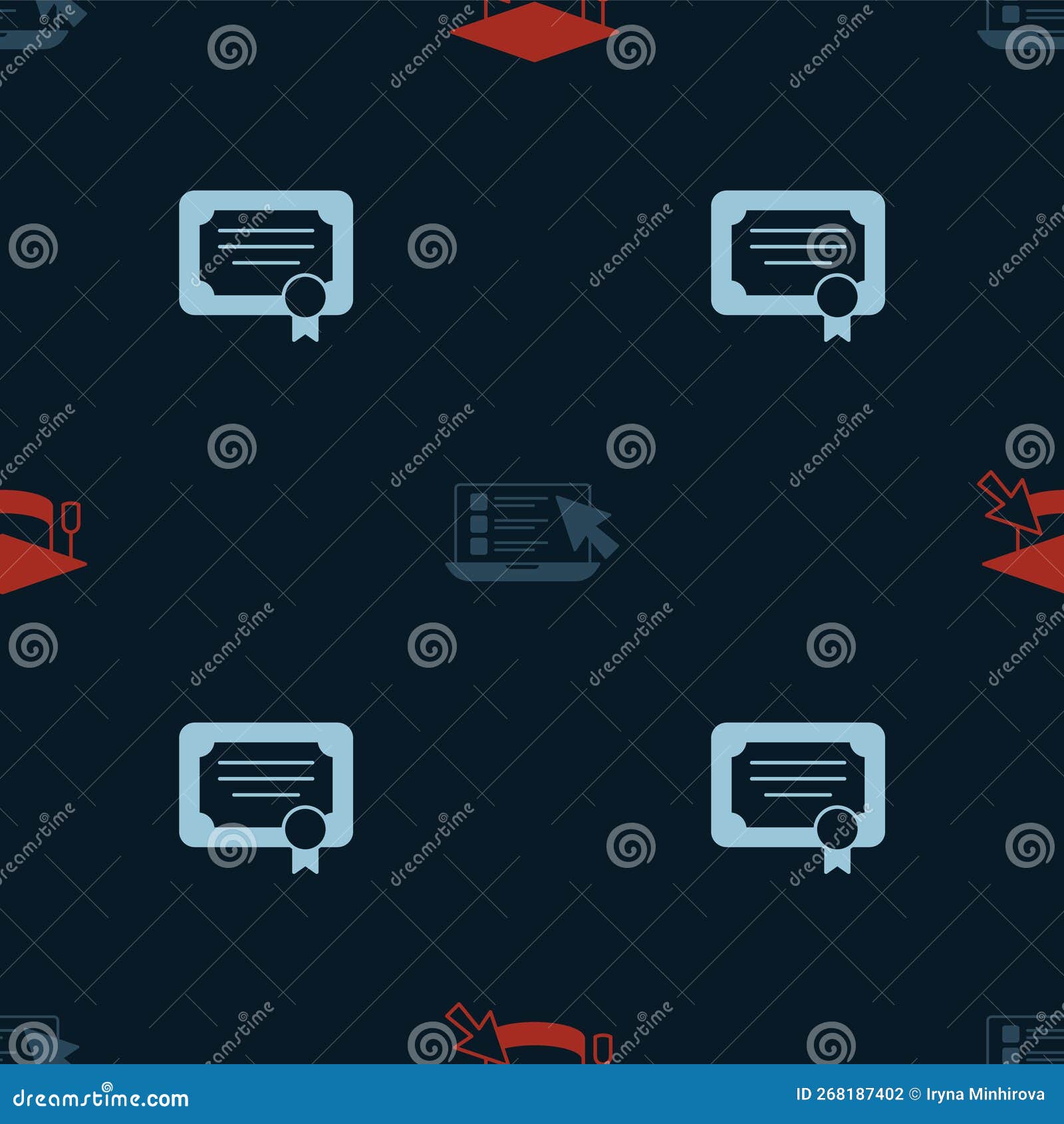 Set Graduation Cap with Cursor, Online Quiz, Test, Survey and ...