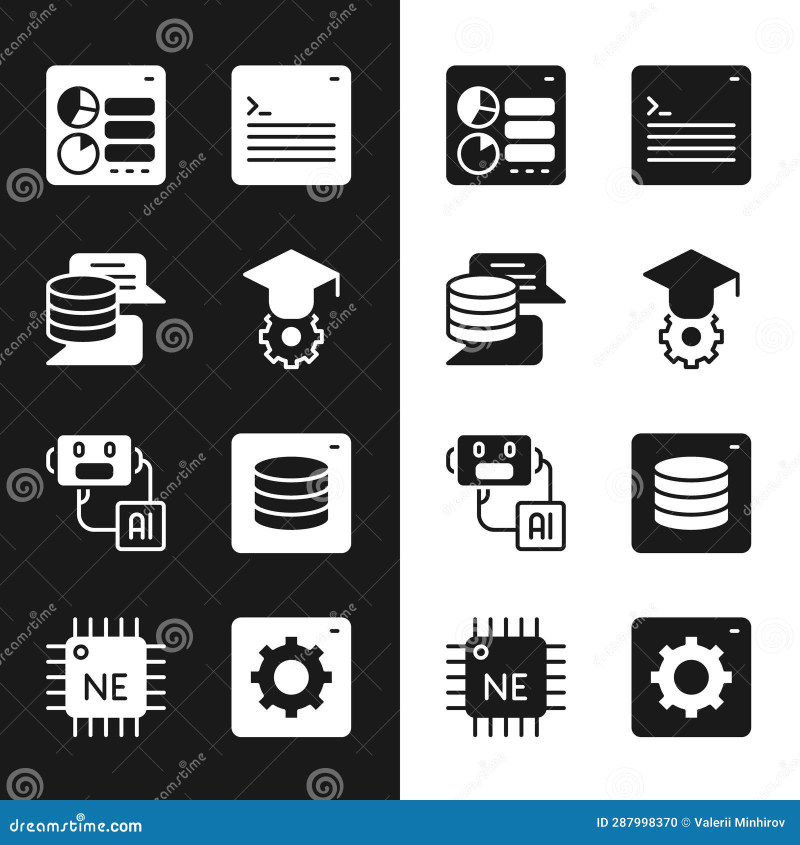 Graduation Programming Code Student Vector Logo | CartoonDealer.com #165315924