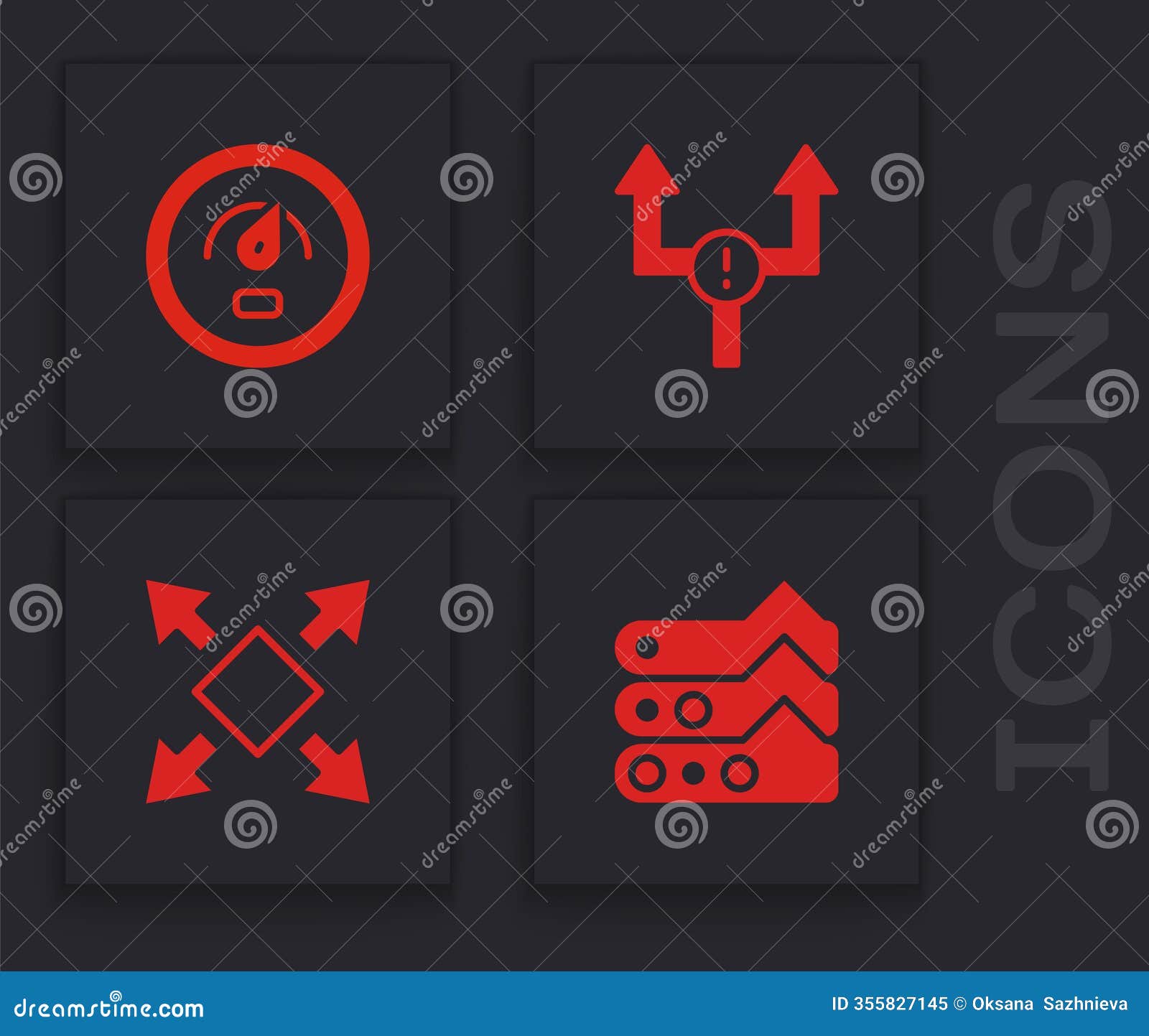 Set Many Ways Directional Arrow, Clock, Financial Growth Decrease, Pie Chart Infographic, Graph ...
