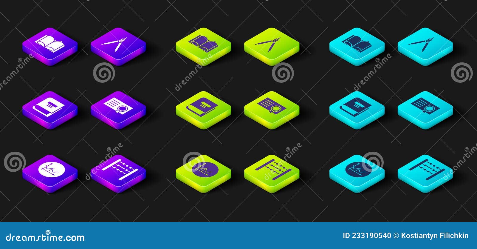 Set Graph, Schedule, Chart, Diagram, Abacus, Book, Certificate Template ... Set Graph, Schedule, Chart, Diagram, Abacus, Book, Certificate Template ...