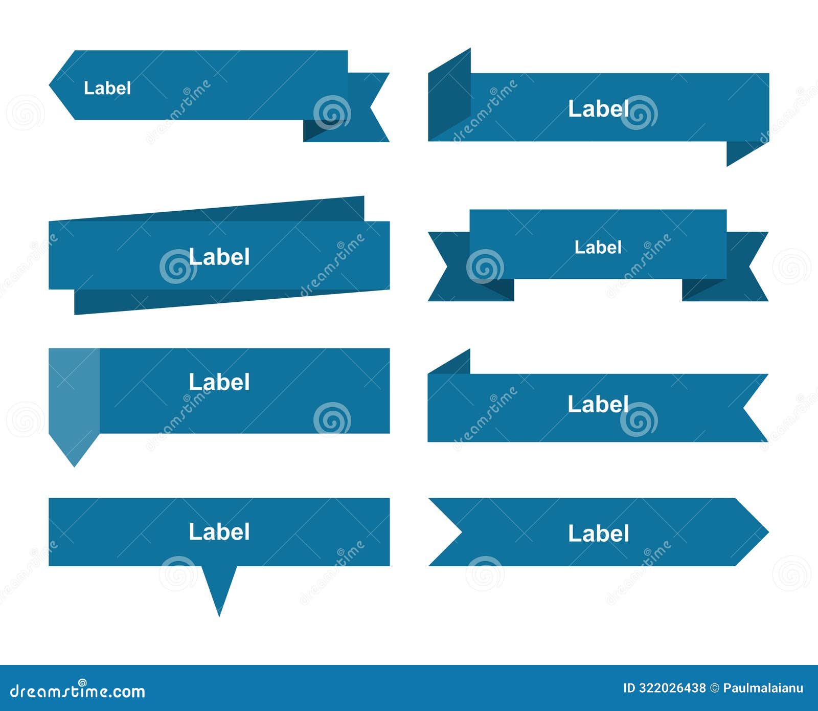 Set of Graphic Element Templates for Diagrams, Web, Infographics. Stock ...