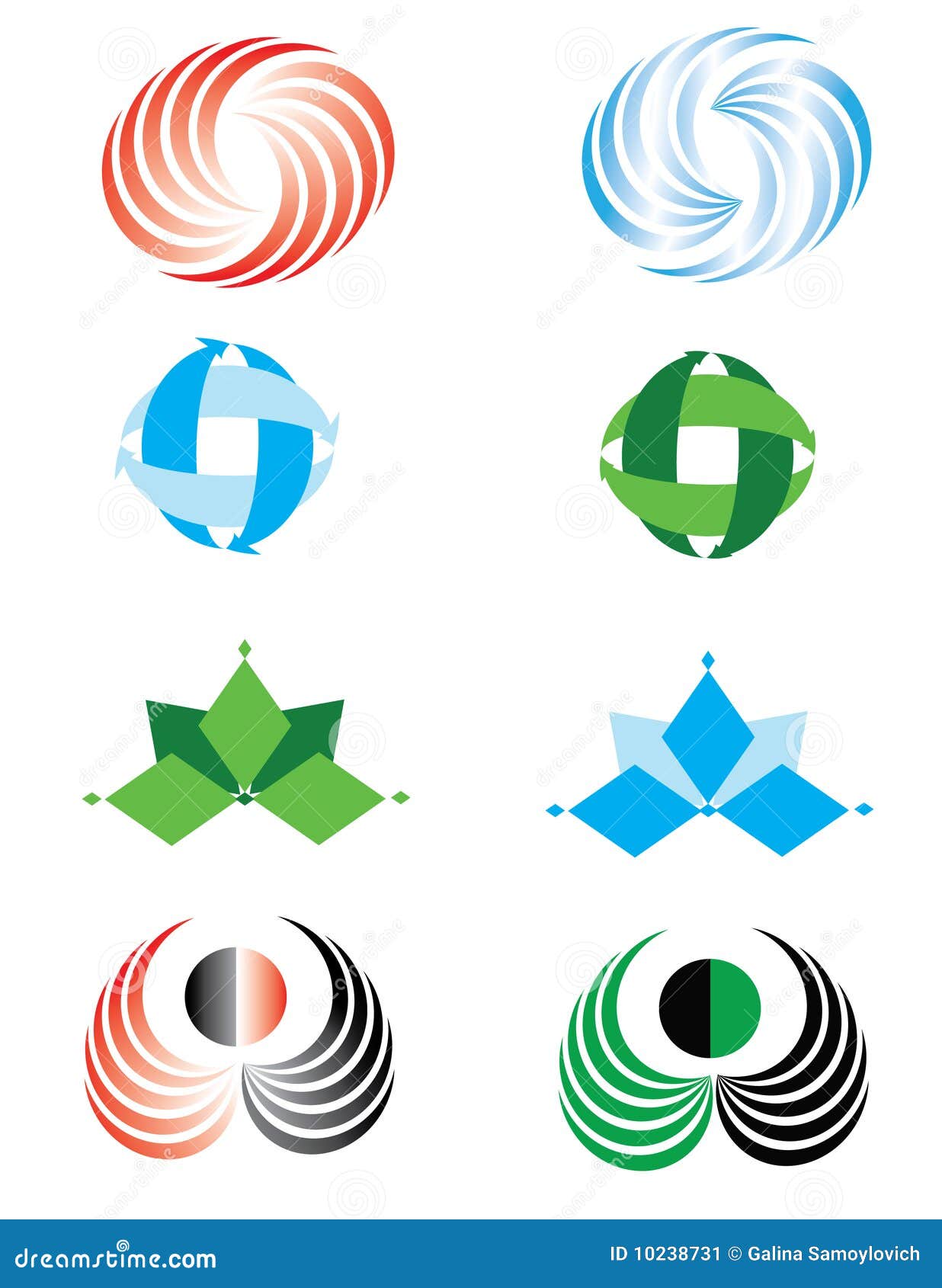 Set of graphic elements stock vector. Illustration of communication ...