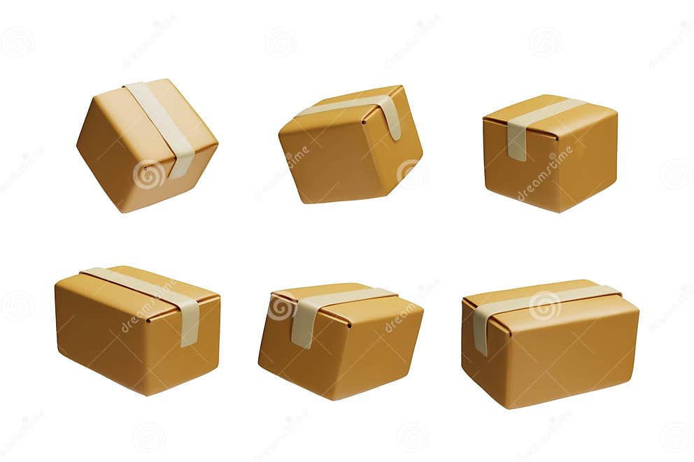 3D Kraft Paper Boxes in Different Angles, Which are Ideal for Storage ...