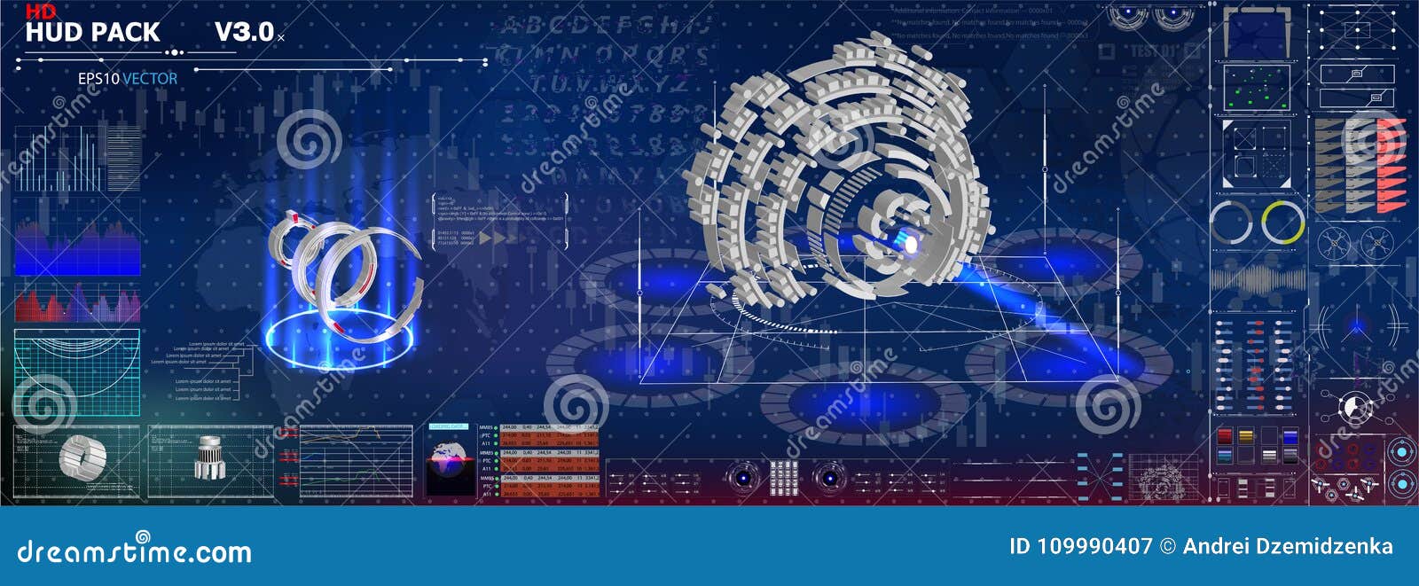 The Set of Graphs and Charts. Statistics and Data, Information and ...