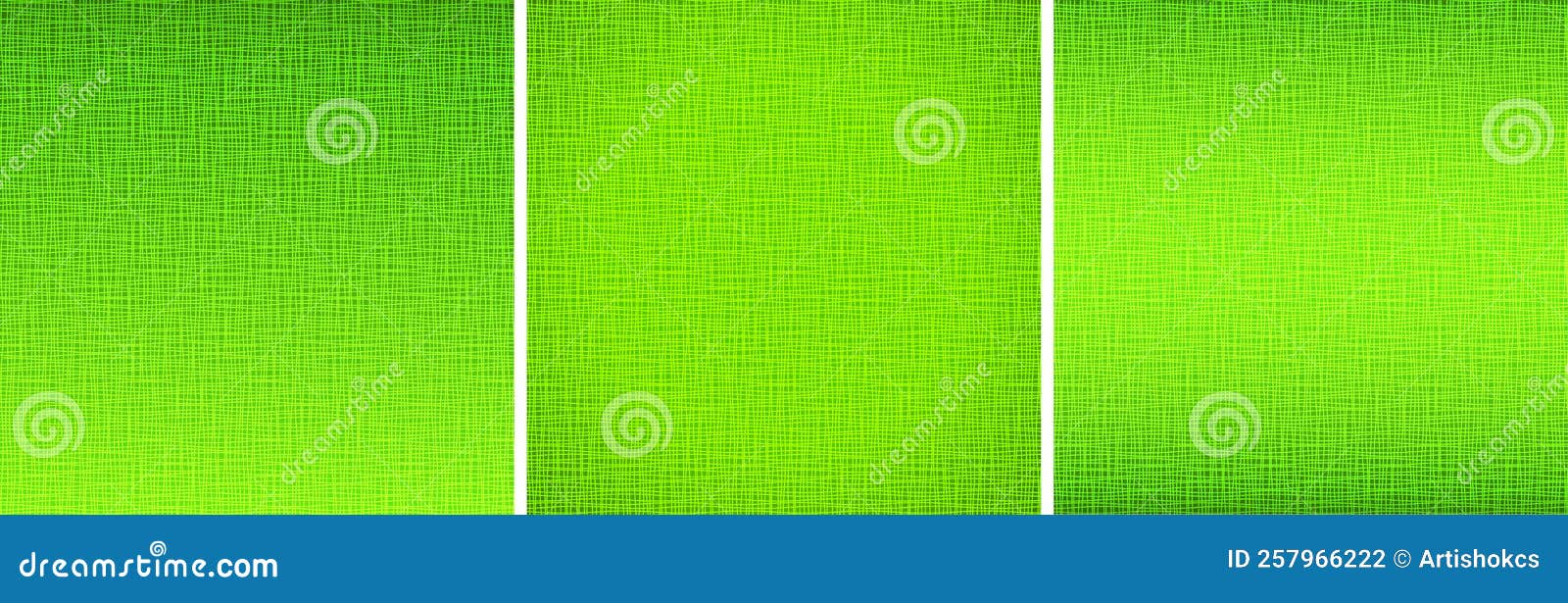 Set of Green Natural Fabric Textures. Natural Backgrounds Stock Vector ...