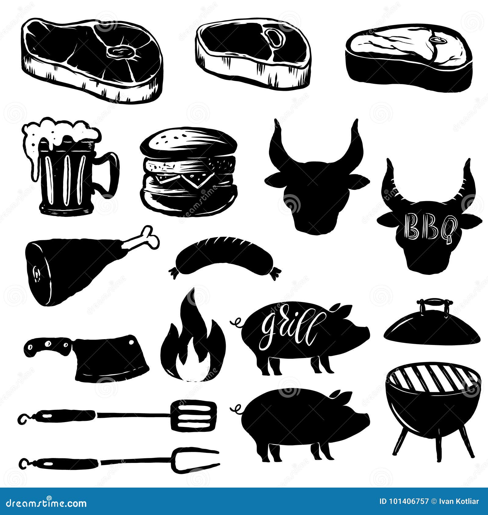 Burger And Beer Solid Icon. Fast-food With Drink Vector Illustration ...