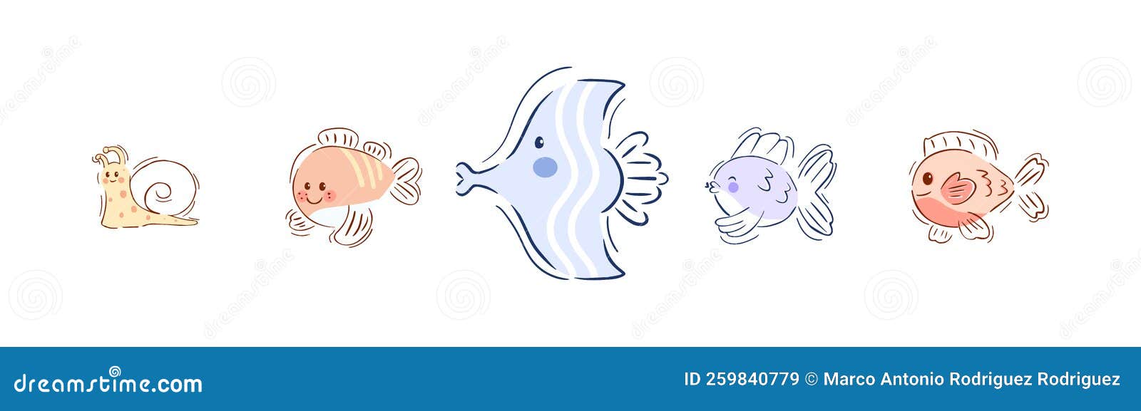 Set Group Animals Line Shade Vector Illustration Stock Vector ...